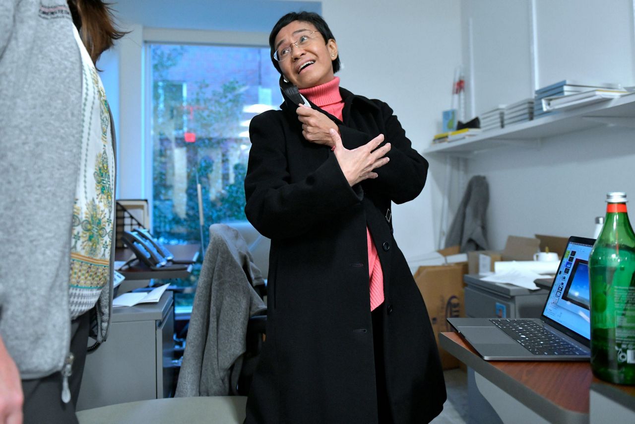 Filipino journalist reflects on Nobel Prize win at Harvard