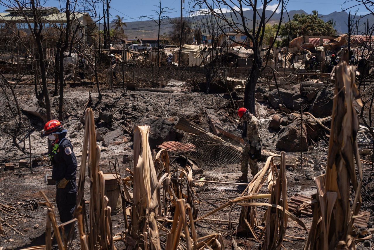 Hawaii governor vows to block land grabs as fire-ravaged Maui rebuilds