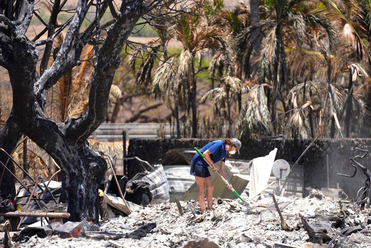 Survivors of Maui's fires return home to ruins, death toll up to 67 ...