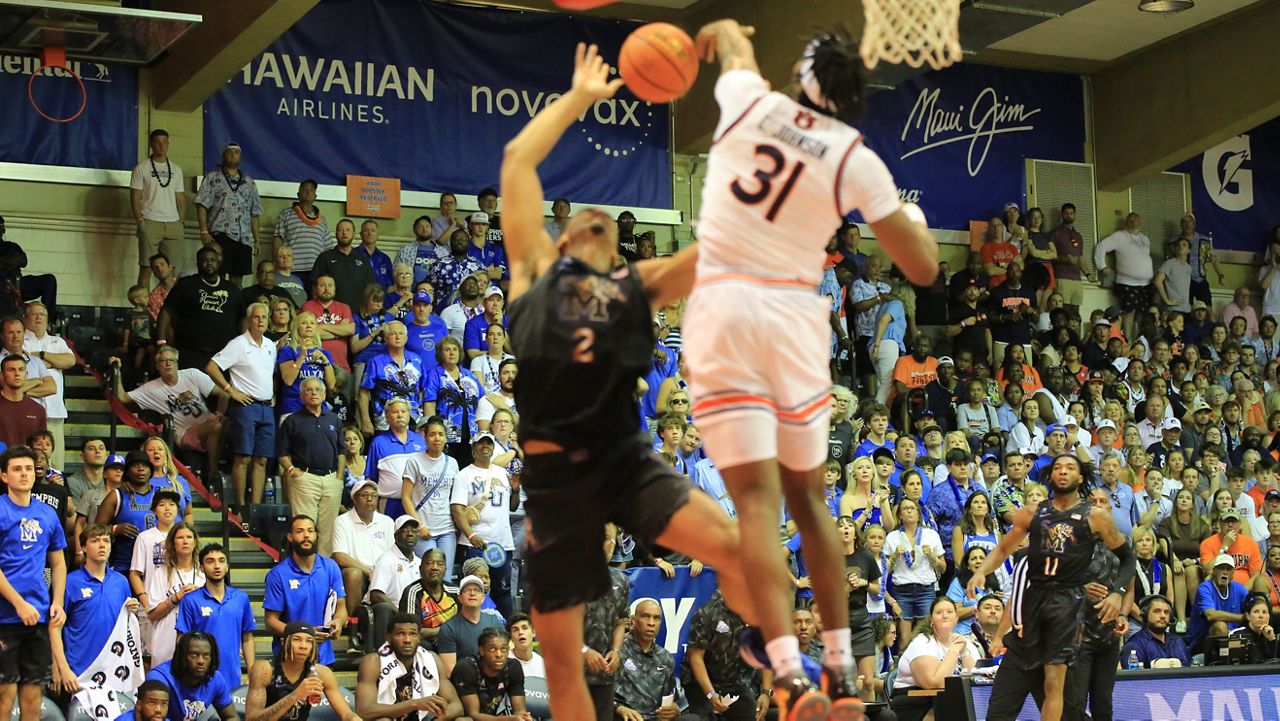 No. 4 Auburn beats Memphis for 1st Maui Invitational title