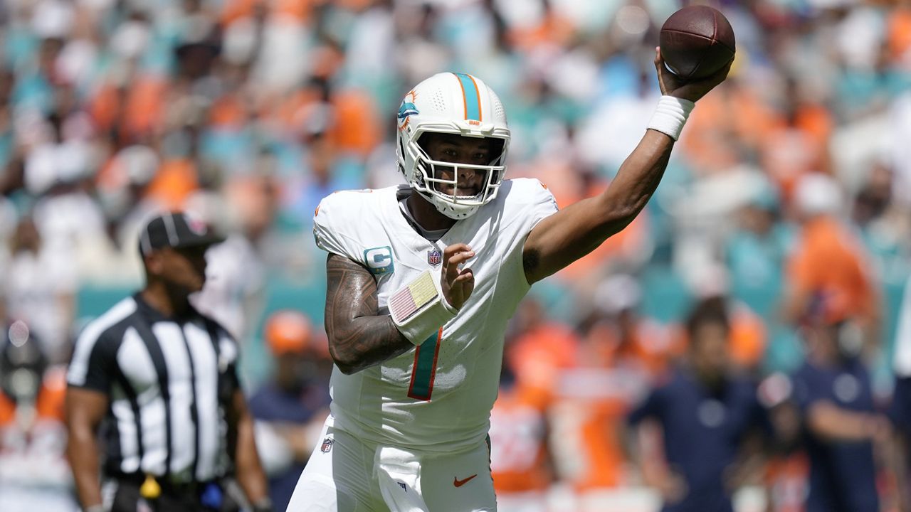 Tua, Miami Dolphins score most points in NFL game since 1966