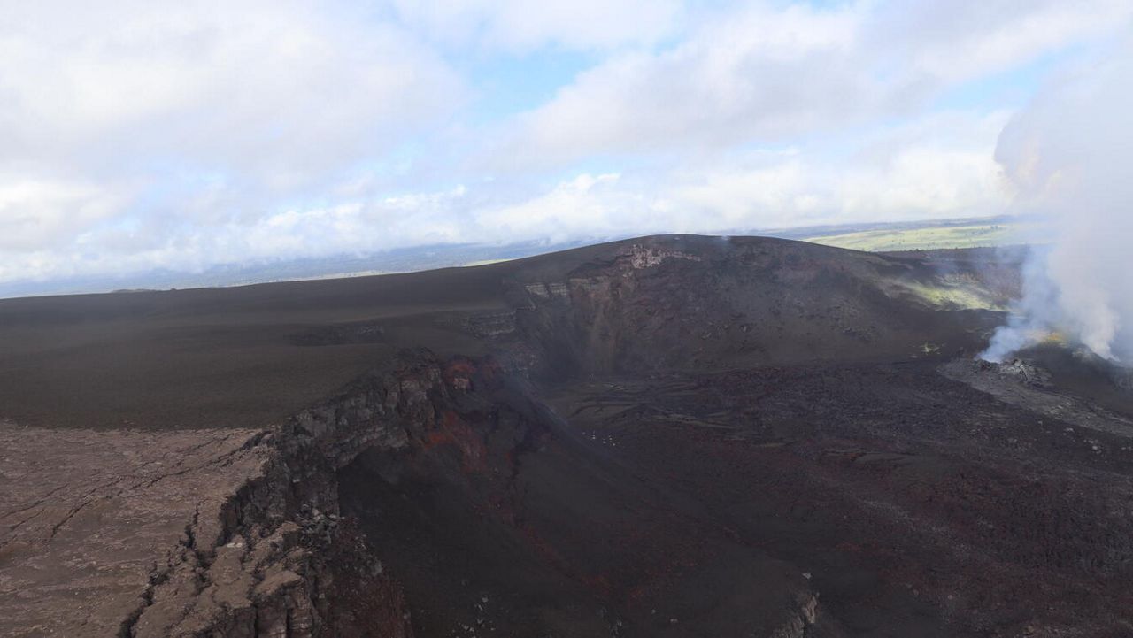 Kilauea webcam installed after lava buries previous camera