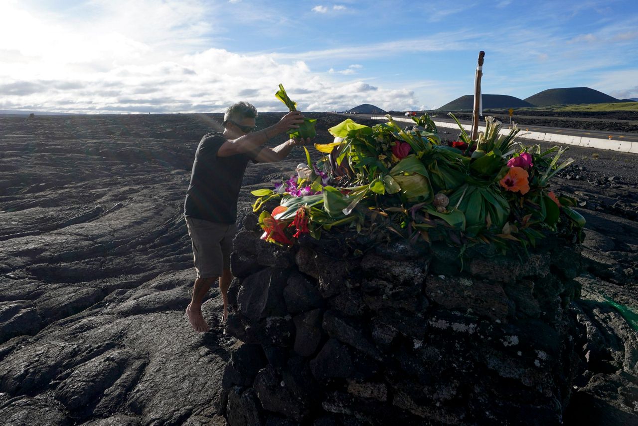 For many Hawaiians, lava flows are a time to honor, reflect