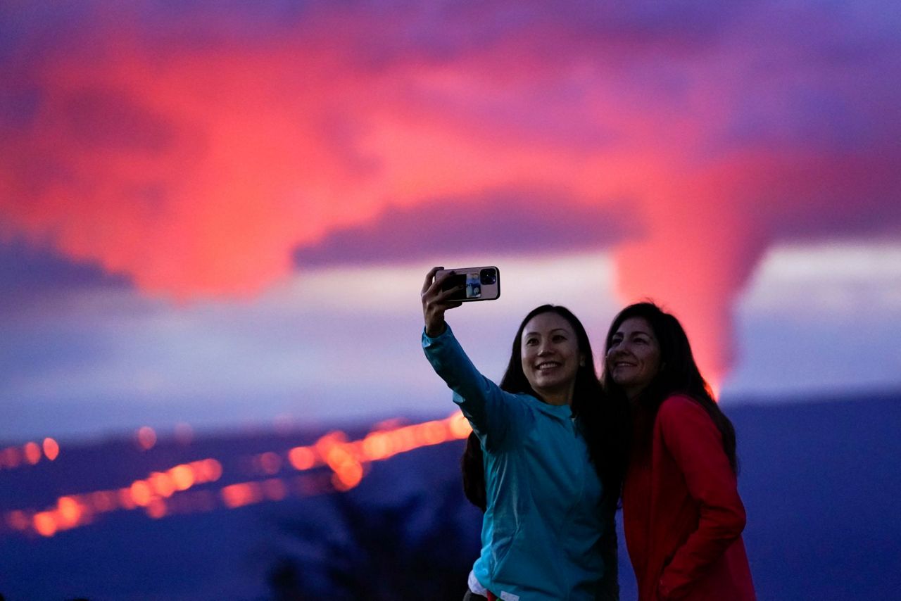 AP PHOTOS: Spectacular eruption of world's largest volcano
