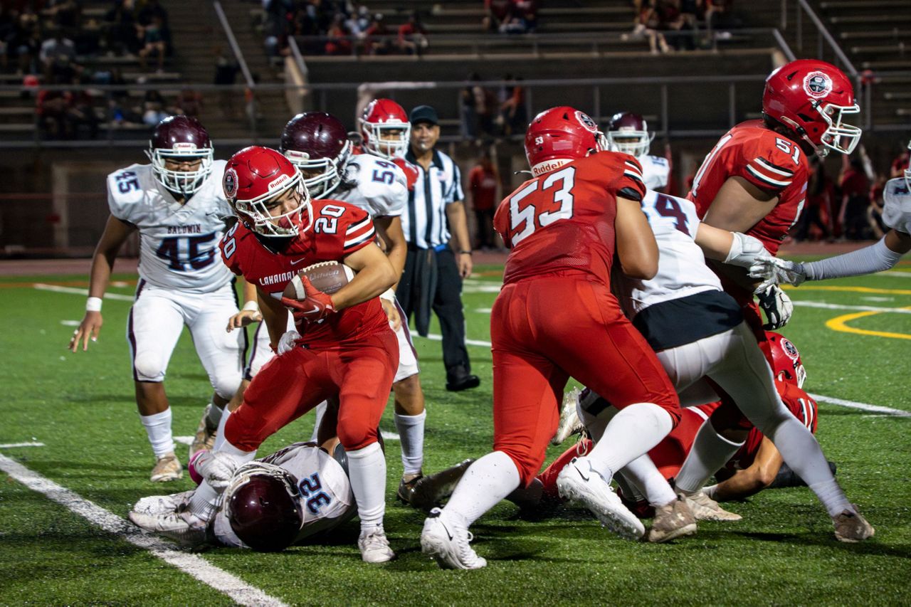 Football provides a homecoming and hope in Lahaina, where thousands of ...