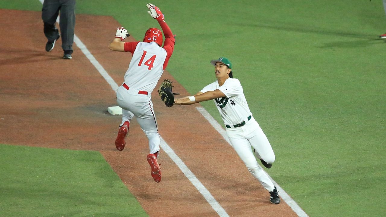 Hawaii baseball team evens series with No. 13 NC State