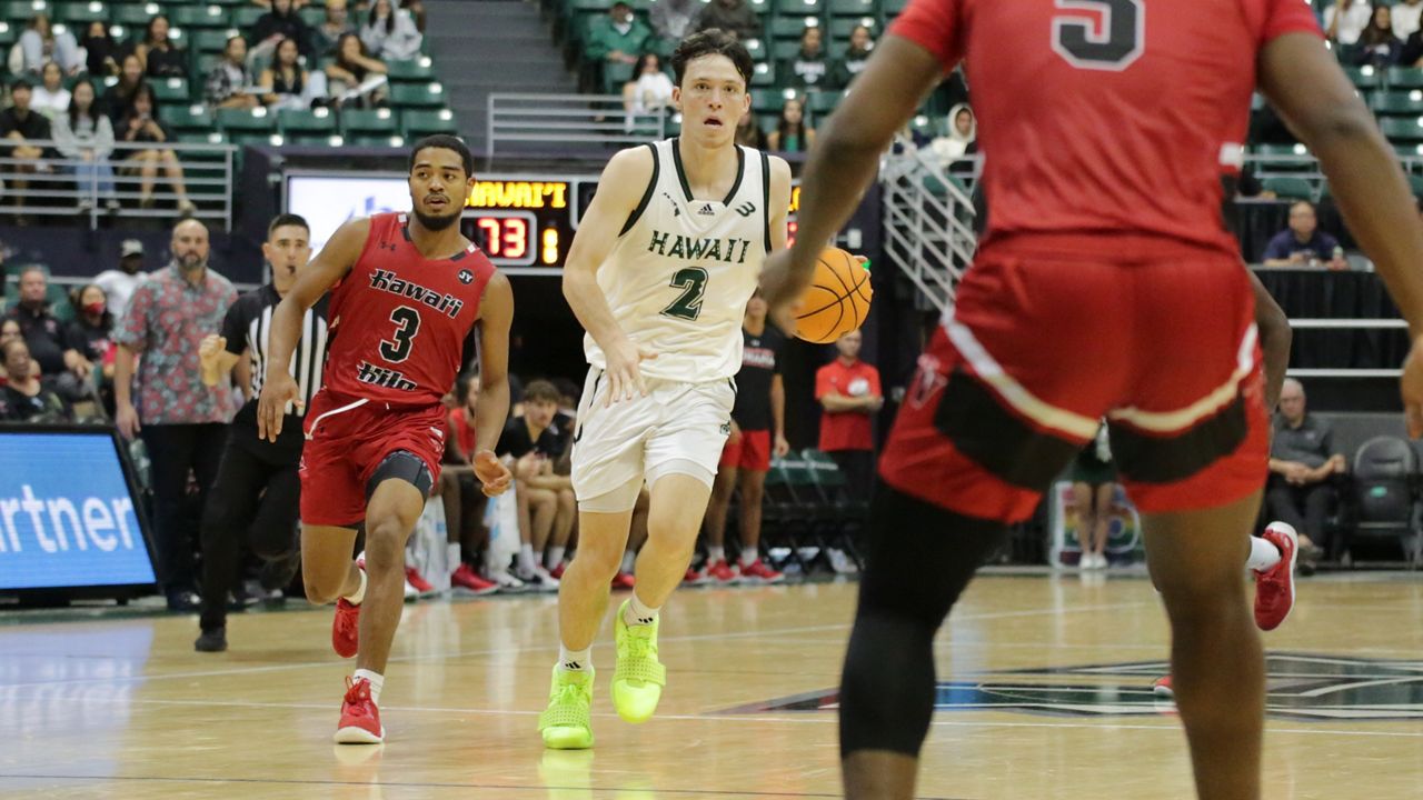 Hawaii men's basketball opens season with win over Hilo
