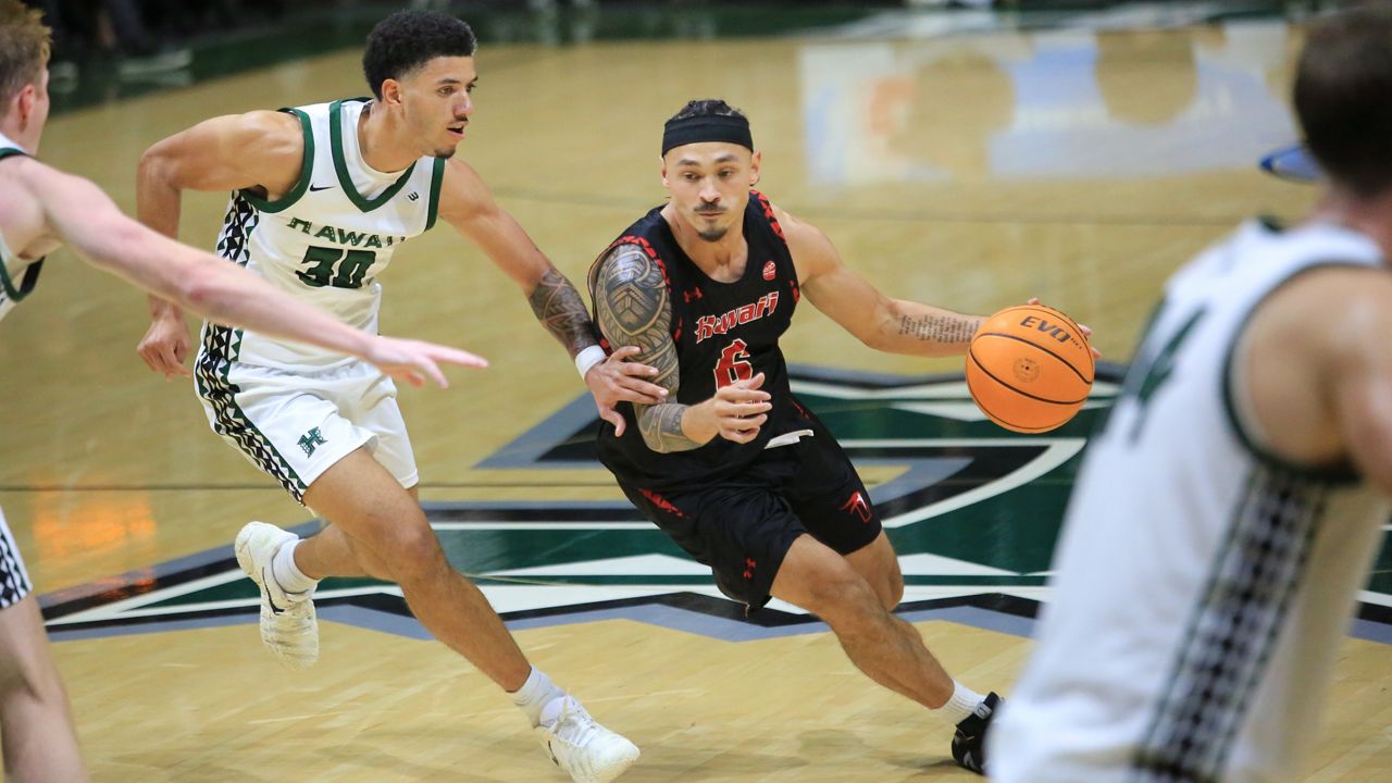 Wing AJ Economou sticks it out as Hawaii basketball reserve