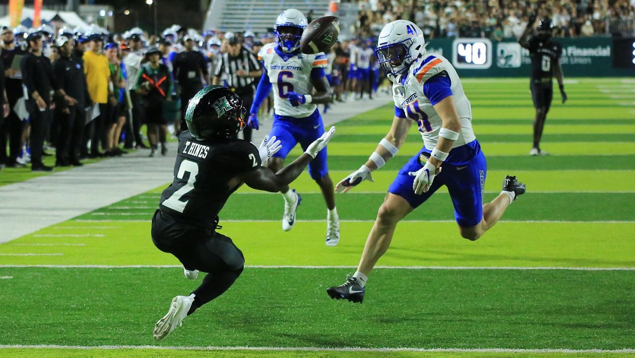 Hawaii football rues mistakes in loss to No. 17 Boise State