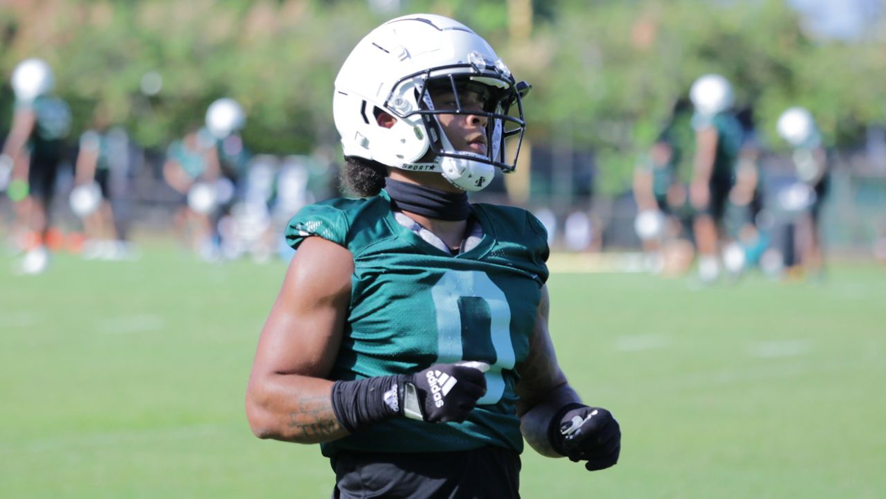 UH DB Stone at home on other side of Paniolo Trophy rivalry