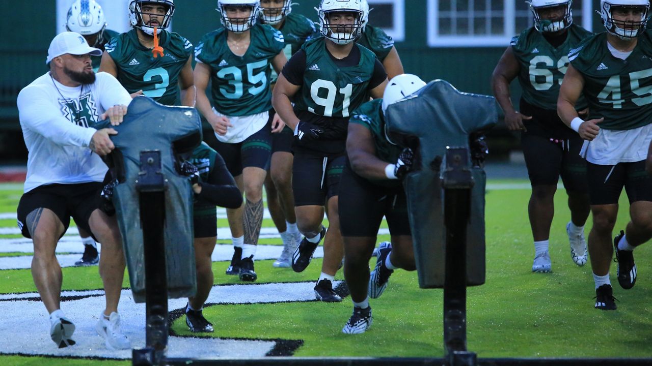 Thurman gets settled with Hawaii football for spring ball