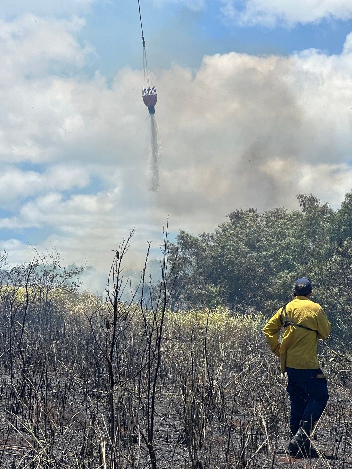 Kapaa Bypass Road brush fire on Kauai contained