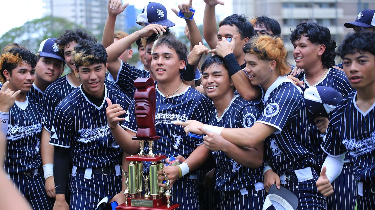 Maui High, Baldwin state baseball co-champs after rainout