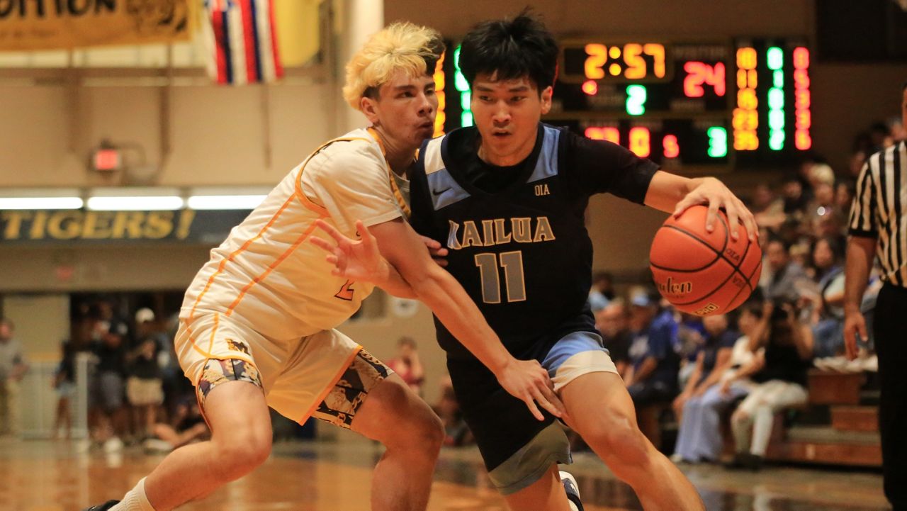 Kailua takes 1st top OIA boys basketball title since 1982