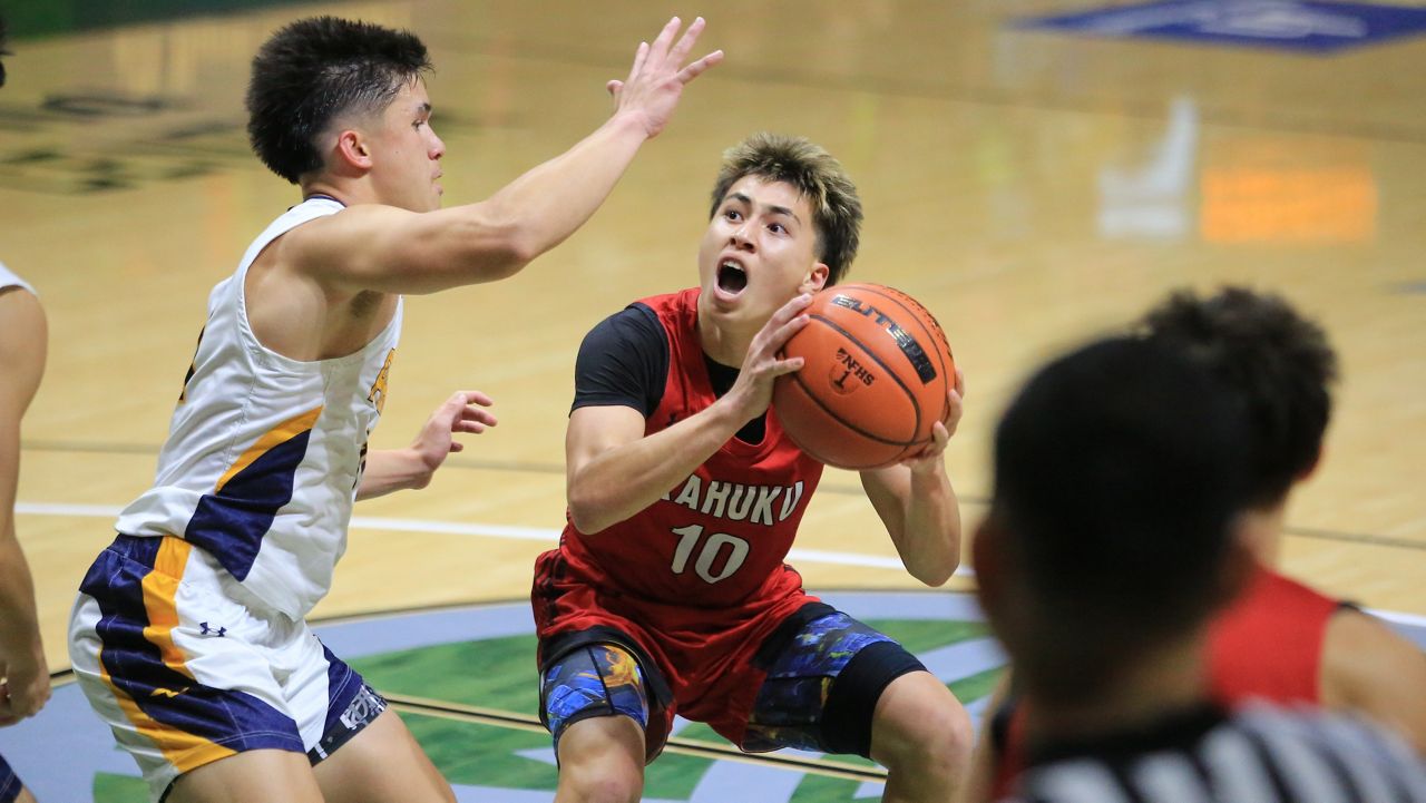 Kahuku stuns Punahou for HHSAA boys basketball championship