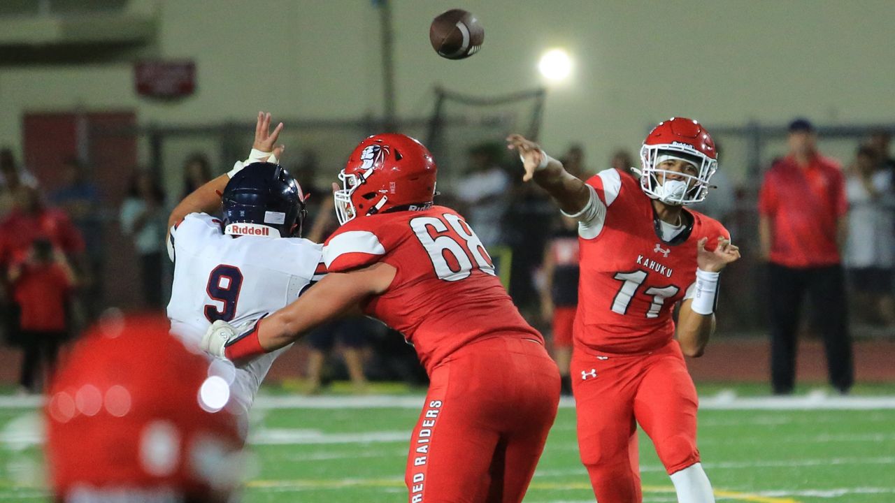 Kahuku interim coach debuts with shutout loss to Saint Louis
