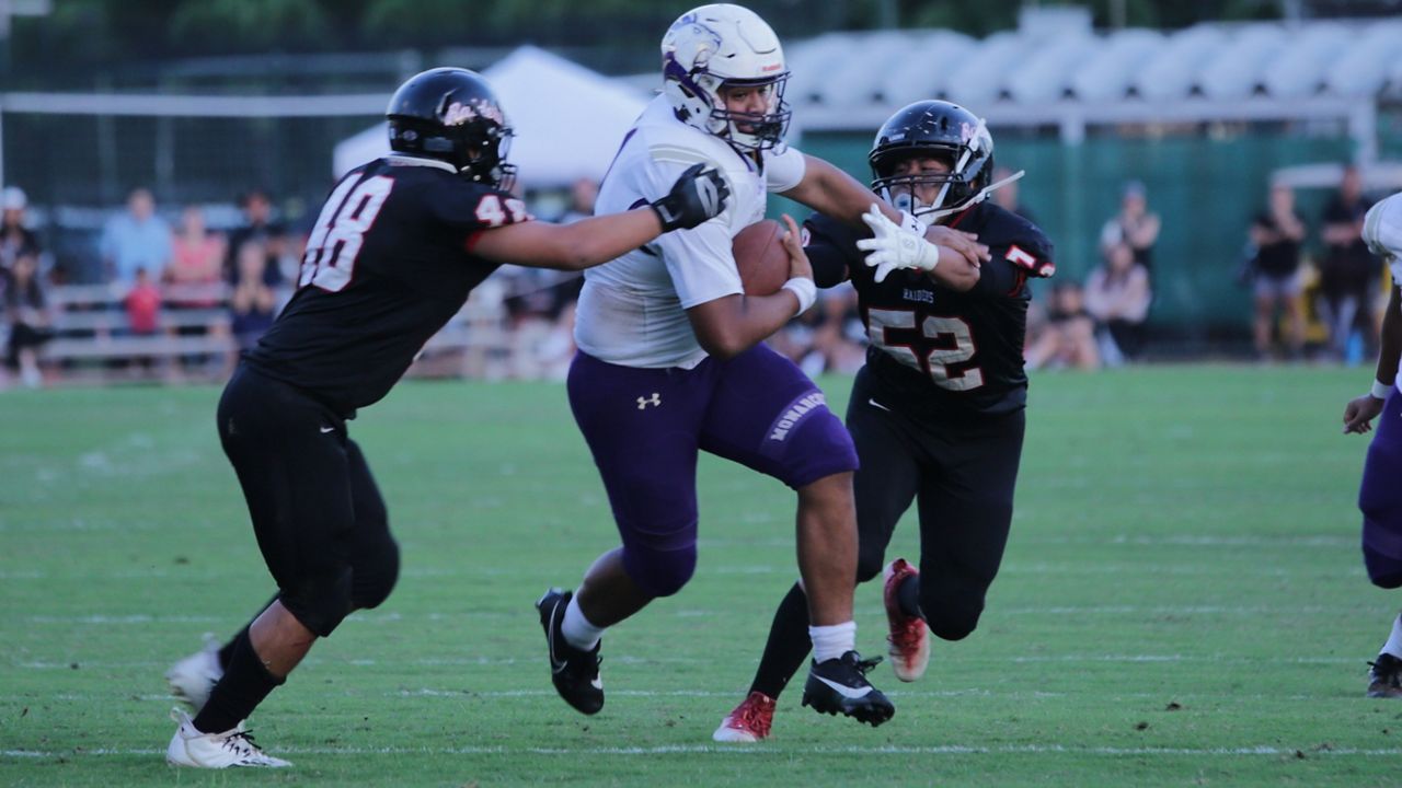 Damien football evens ILH season series with Iolani