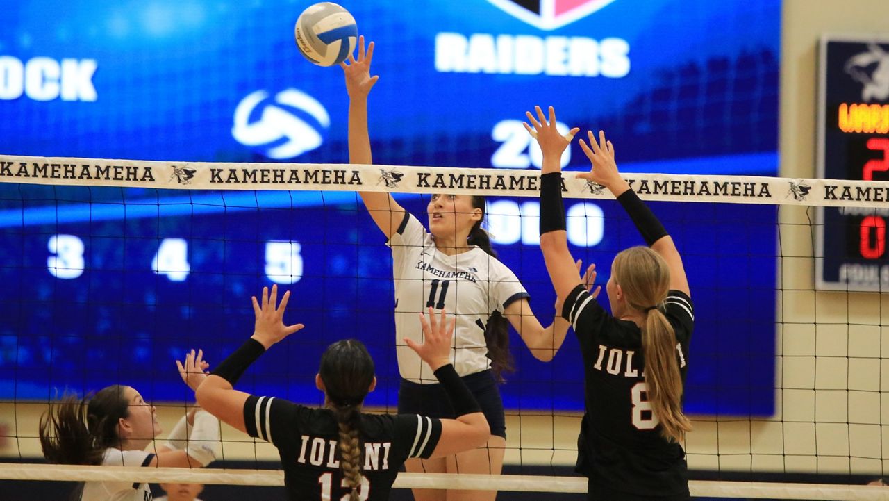 Iolani volleyball beats Kamehameha, claims ILH 1st round