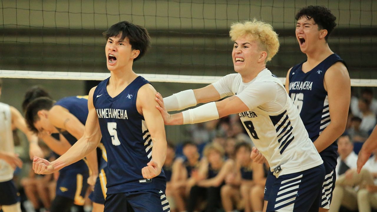 Kamehameha dethrones state boys volleyball champ Punahou