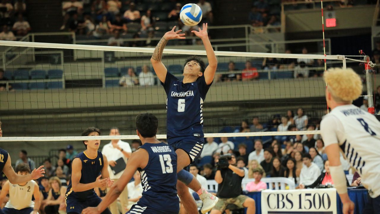 Kamehameha dethrones state boys volleyball champ Punahou