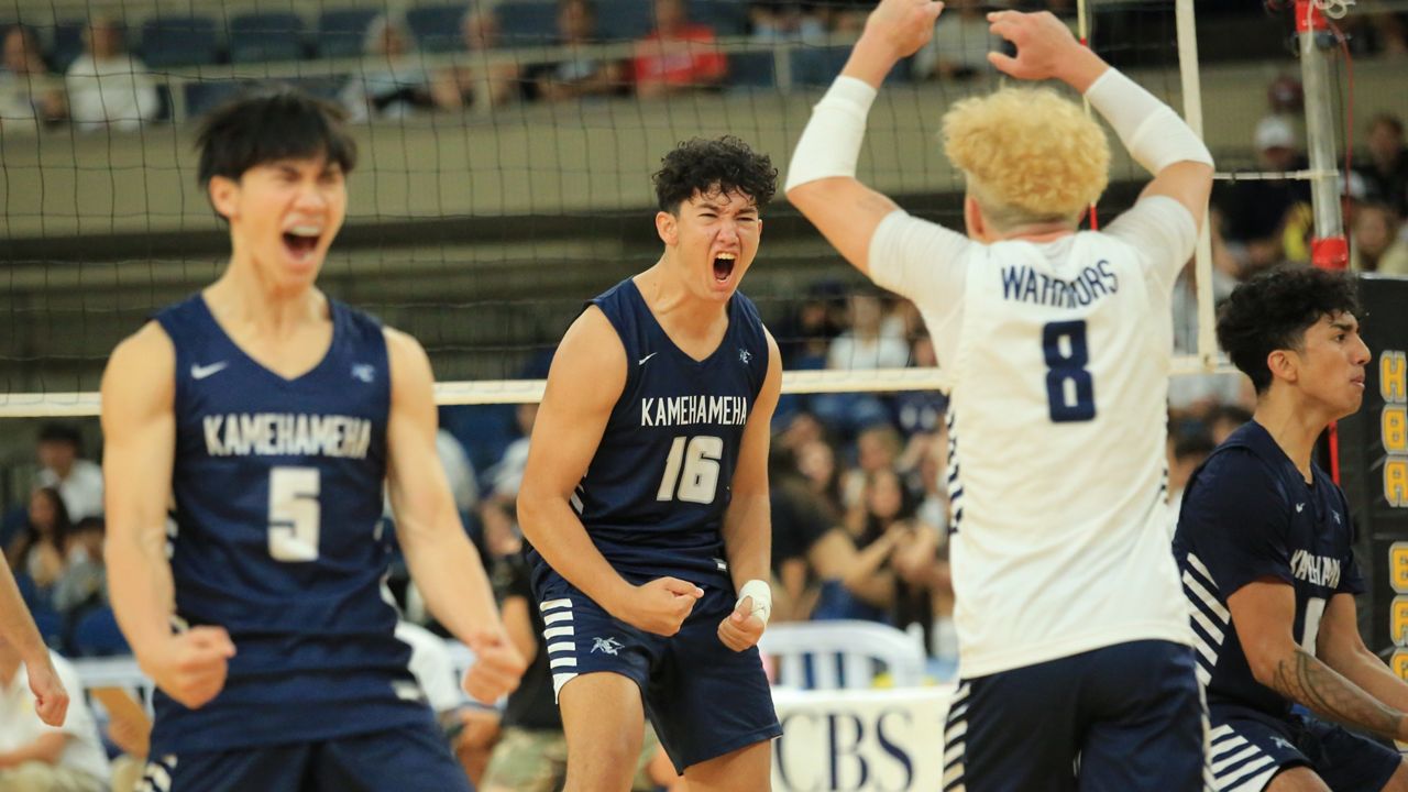 Kamehameha dethrones state boys volleyball champ Punahou