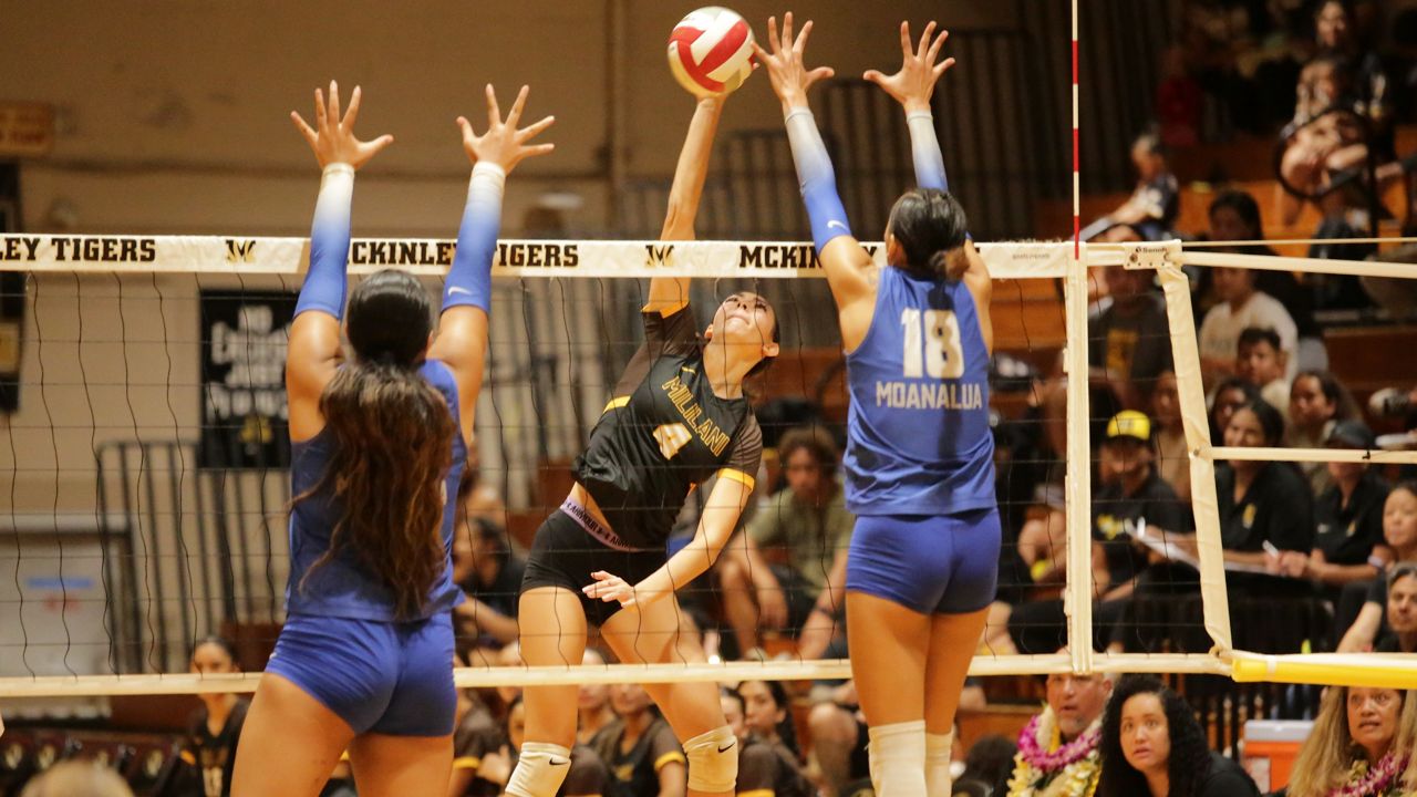 Mililani sweeps Moanalua for OIA girls volleyball title