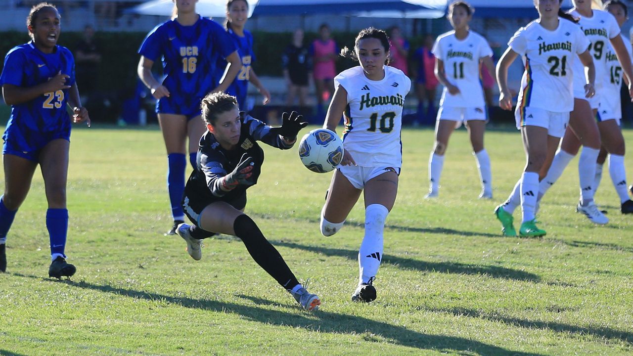 UH soccer beats Riverside to clinch Big West tourney berth