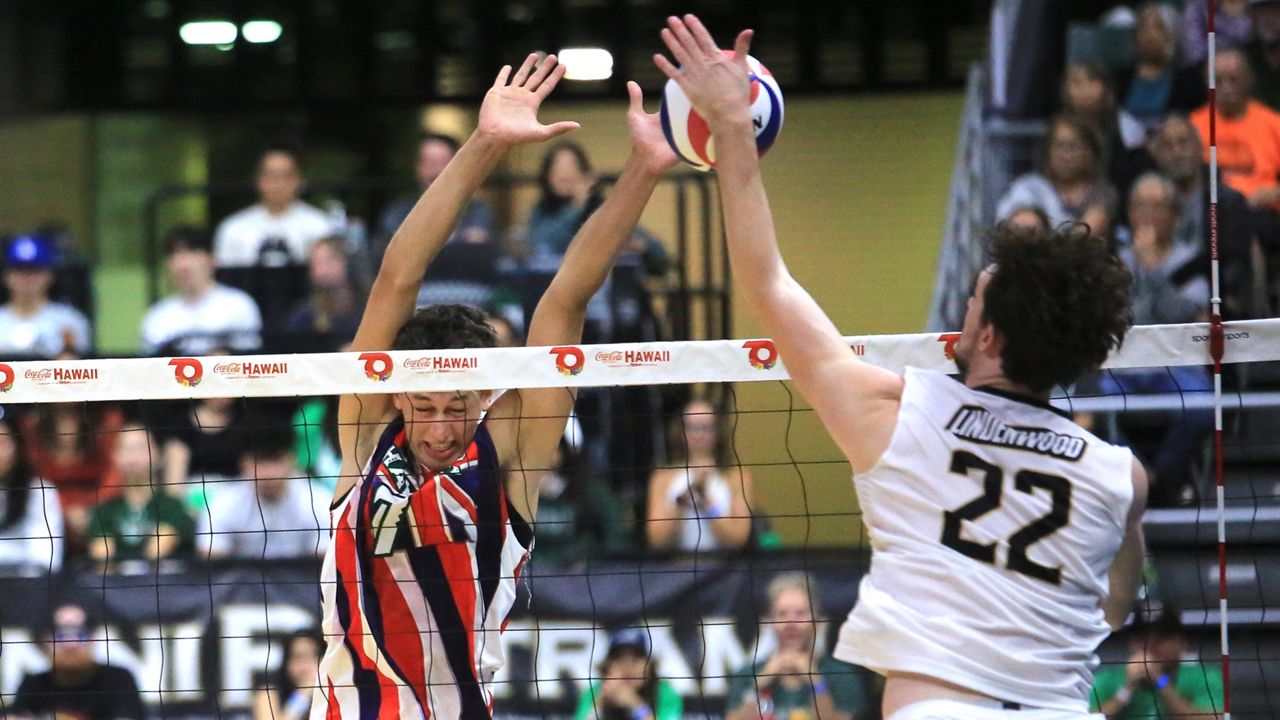 UH men's volleyball turns aside upset bid from Lindenwood