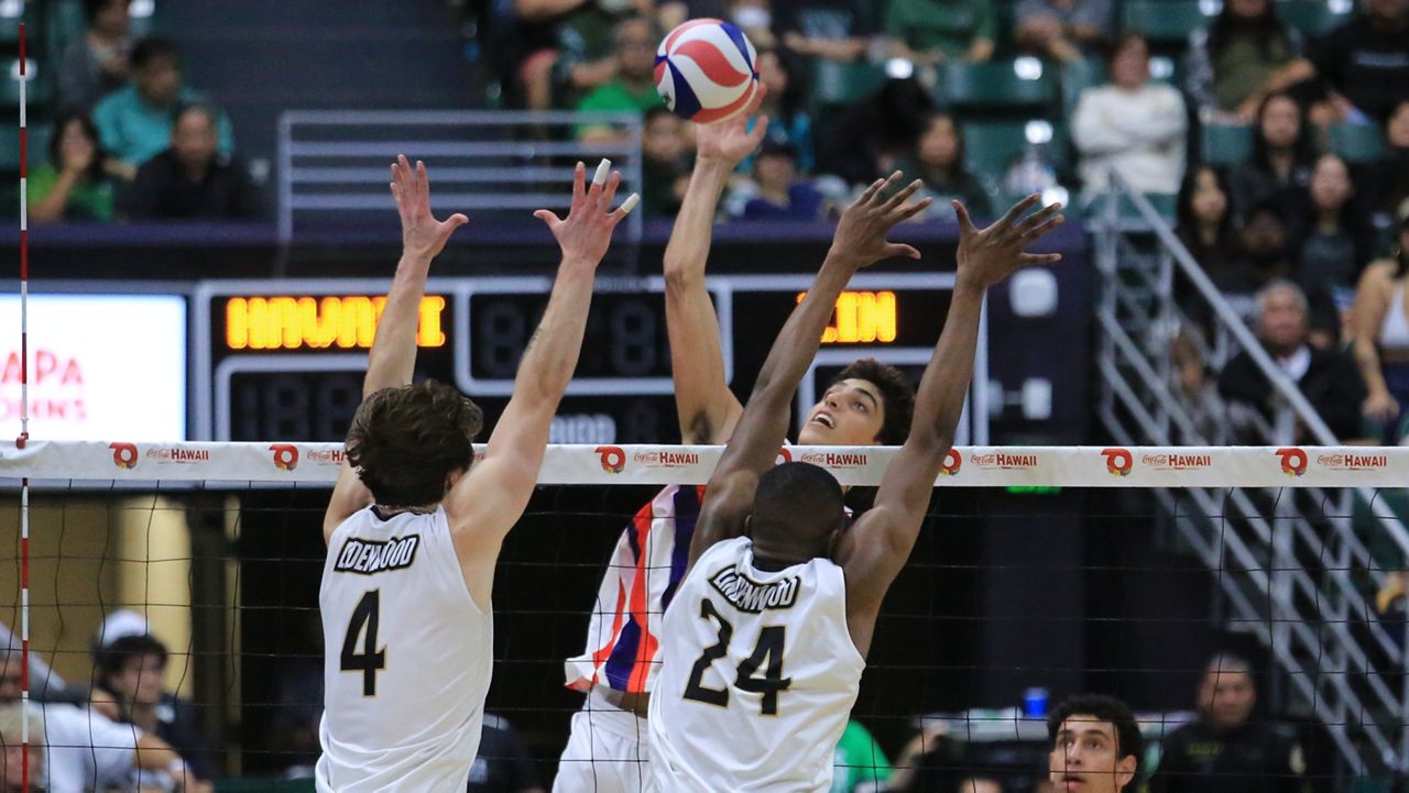 UH men's volleyball turns aside upset bid from Lindenwood