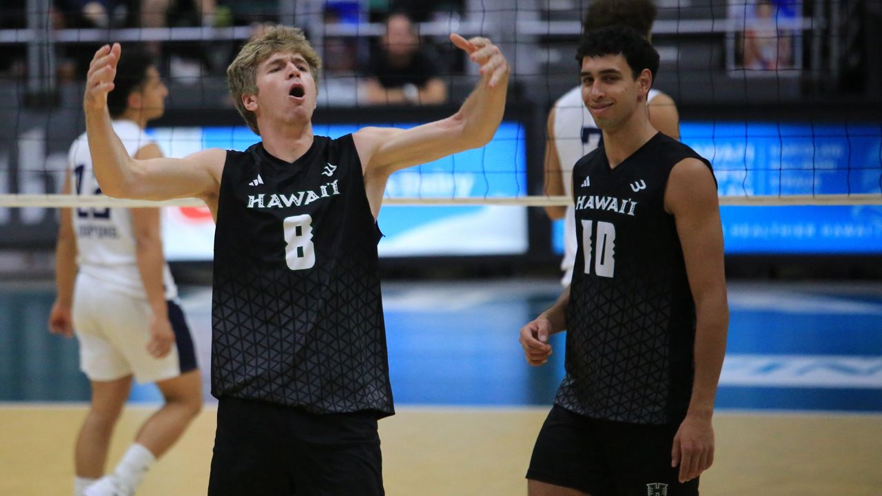 UH men's volleyball raises level in 2nd sweep of UC Irvine