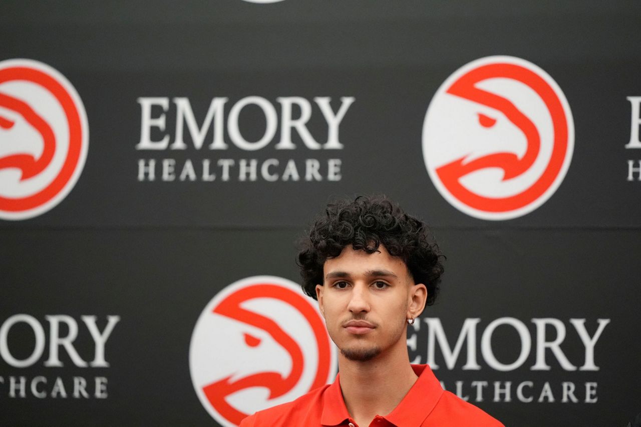 Hawks' Zaccharie Risacher focusing on 'good stuff' instead of pressure ...