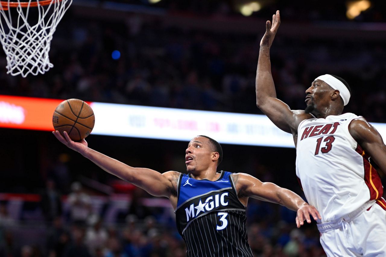 Bane scores 37 to lead the Magic past the Heat 117-108 in the NBA Cup ...