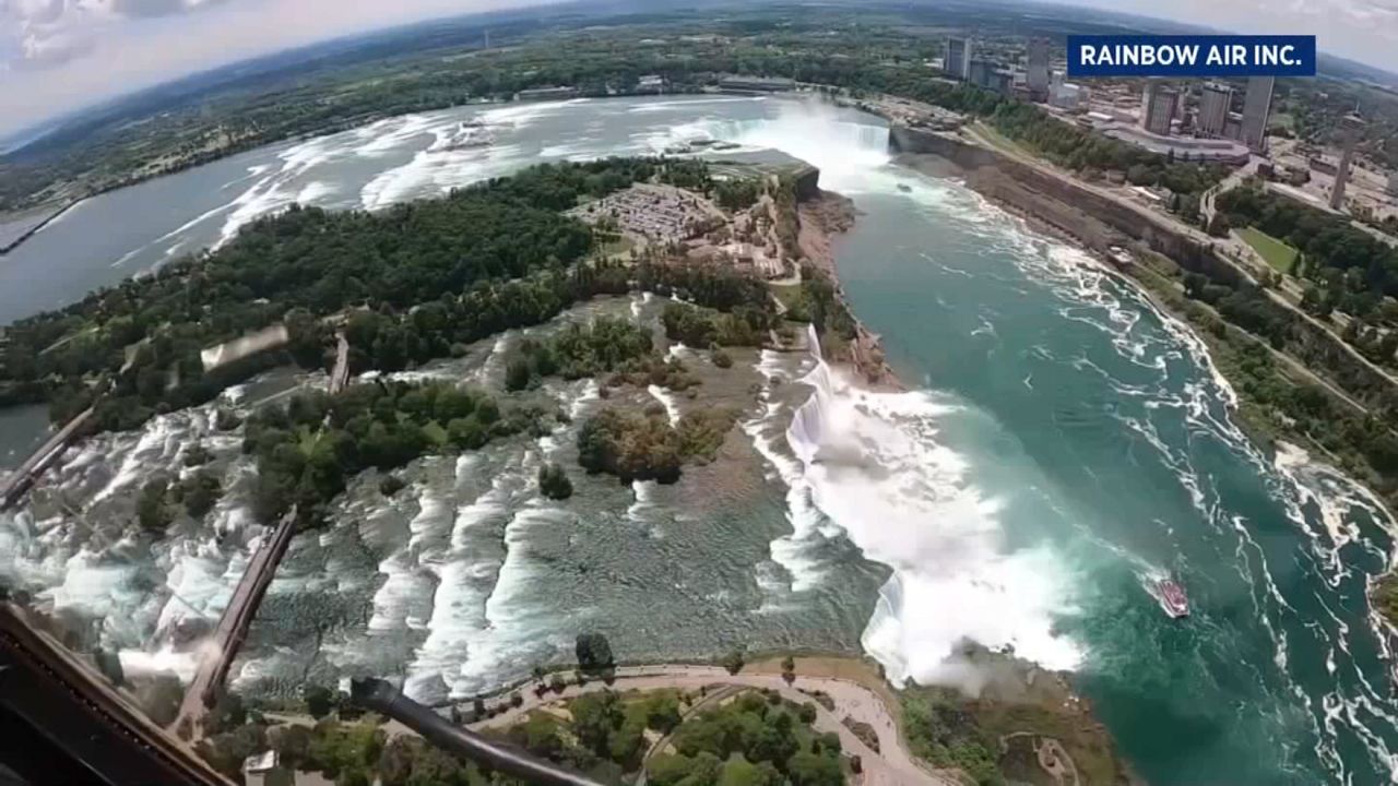 Get a birds-eye view of Niagara Falls with a helicopter tour