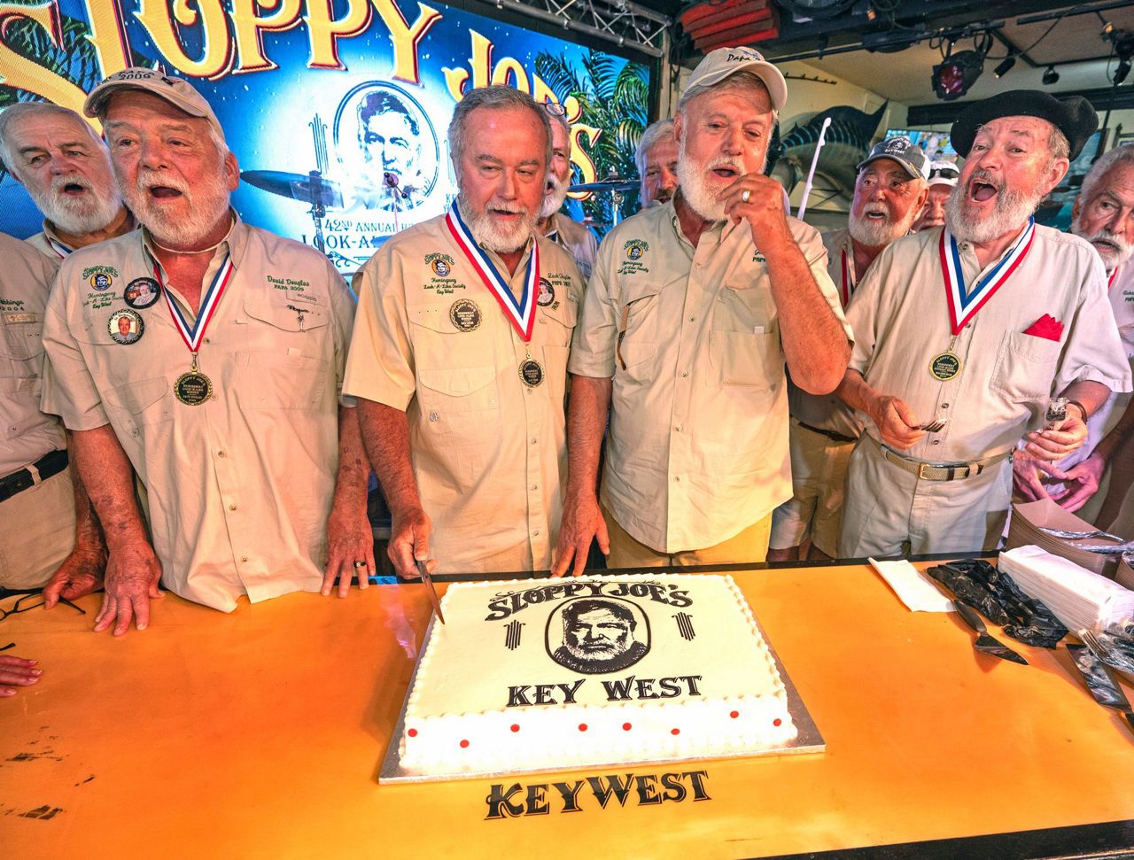 Annual Hemingway Look-Alike Contest begins in Florida Keys