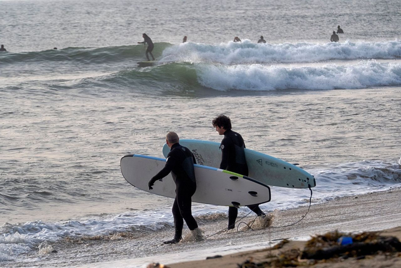 Powerful Pacific swell brings threat of more dangerous surf to California