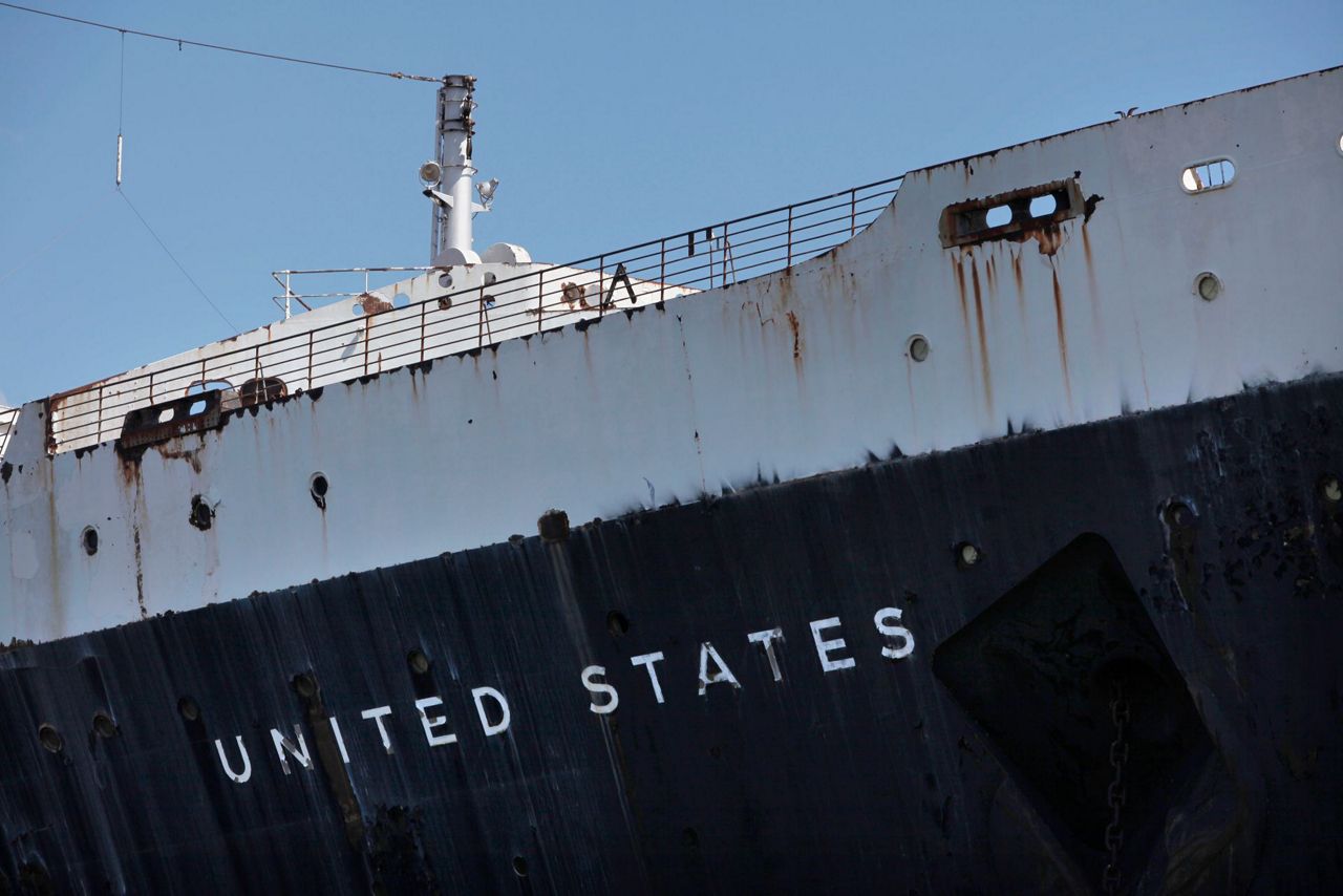 Historic ship SS United States is ordered out of its berth in Philadelphia