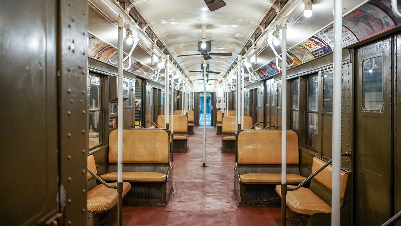 Vintage subway train to run in part of Manhattan in December