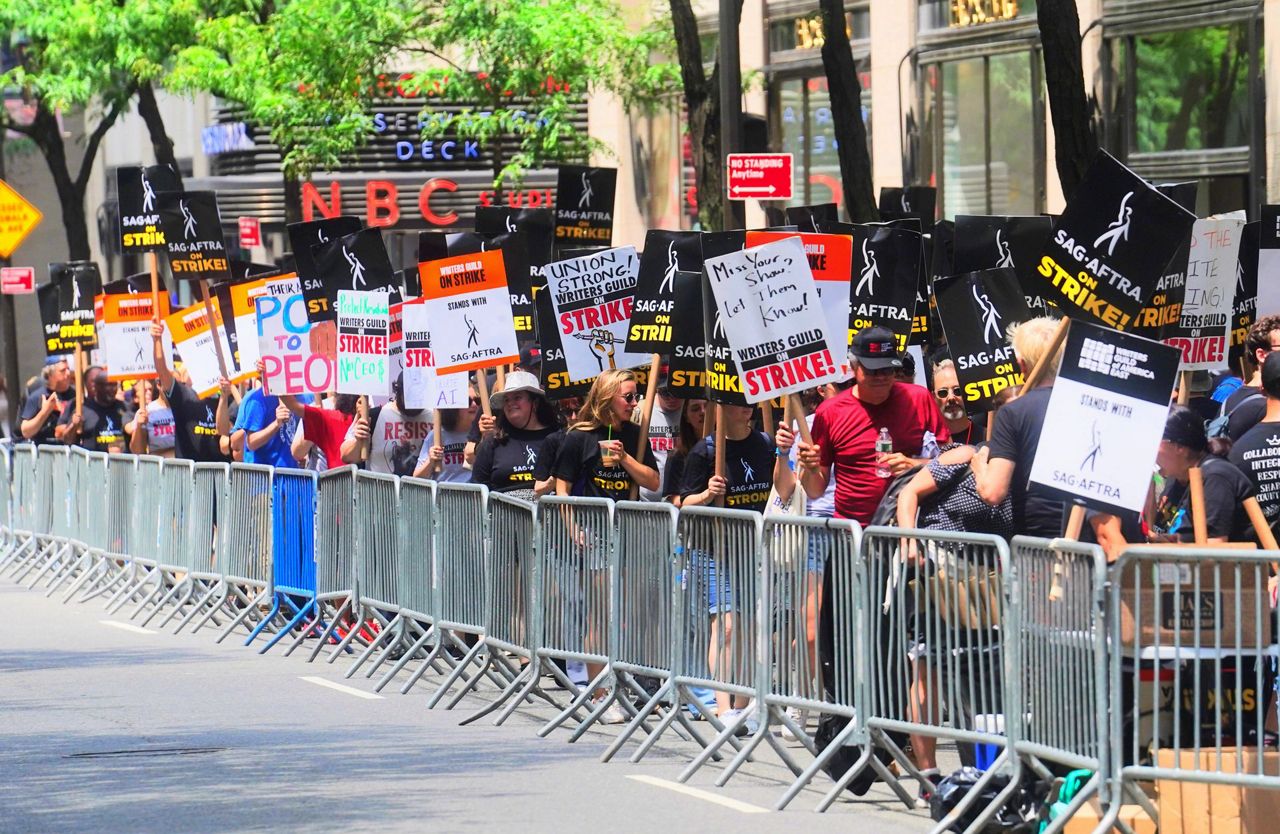 Striking actors to begin picketing alongside writers in fight over the ...