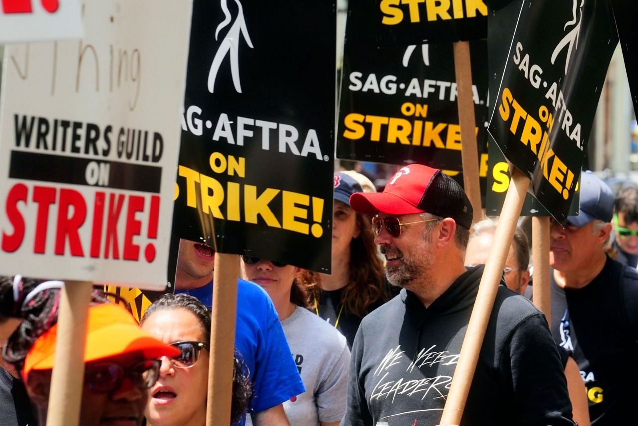 On the picket lines with Hollywood's actors and writers, from LA to New ...