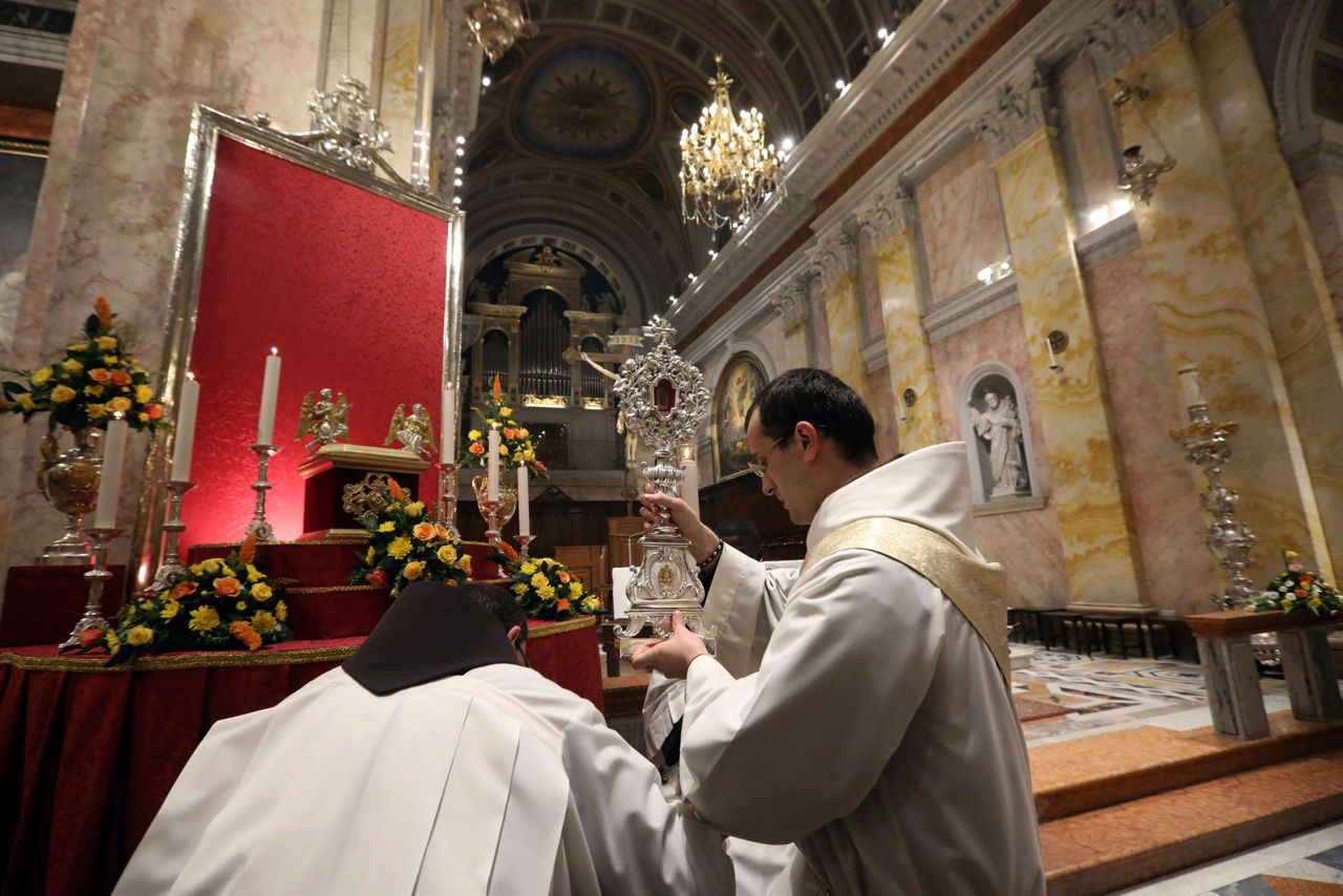Relic from Jesus’ manger arrives at Bethlehem new home