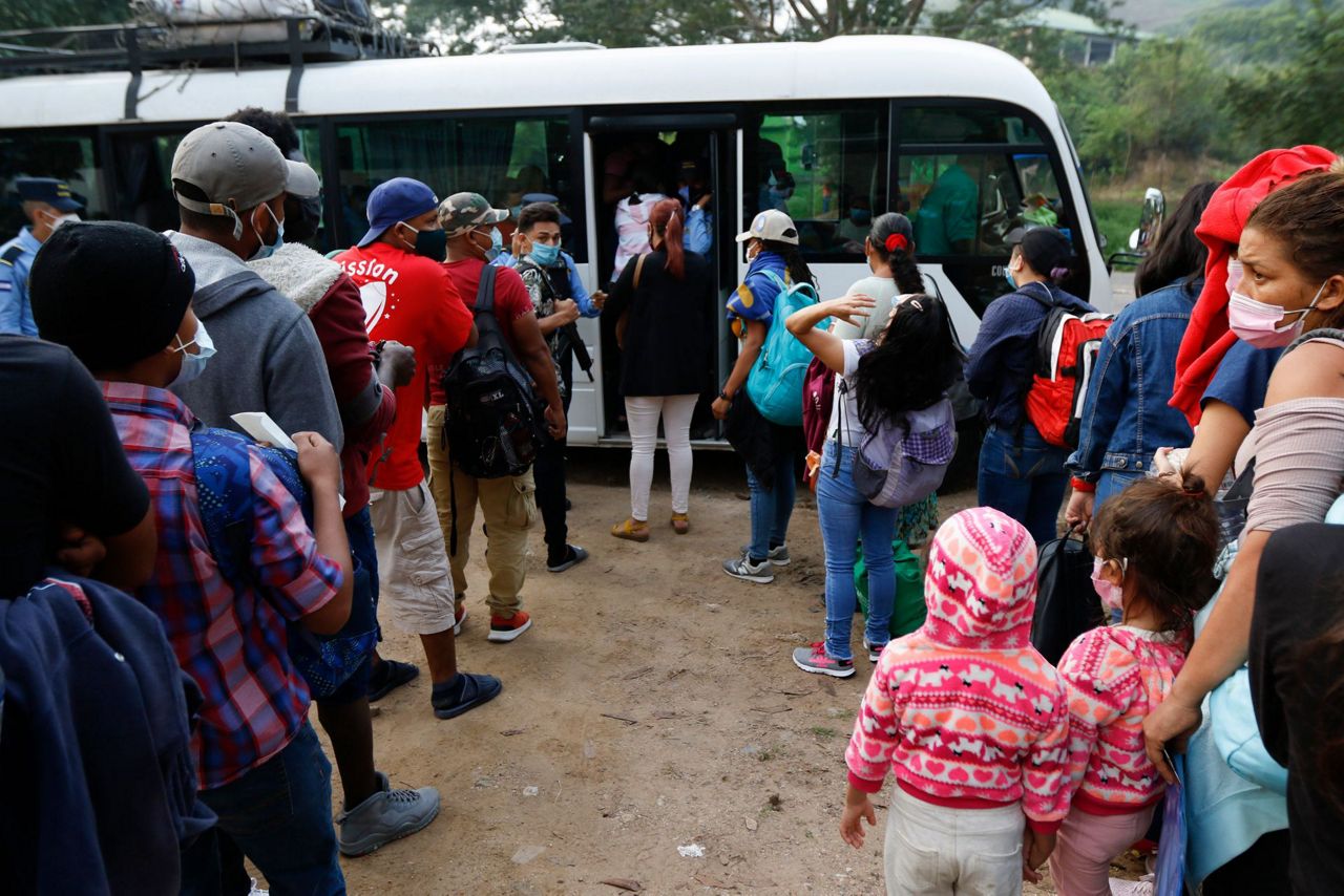 Migrant caravan on the move in Honduras in uncertain times