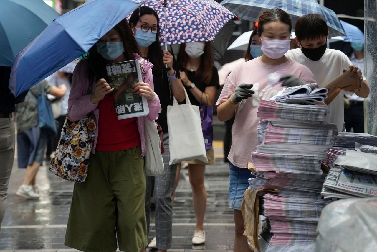 Last Apple Daily newspaper edition sold out across Hong Kong