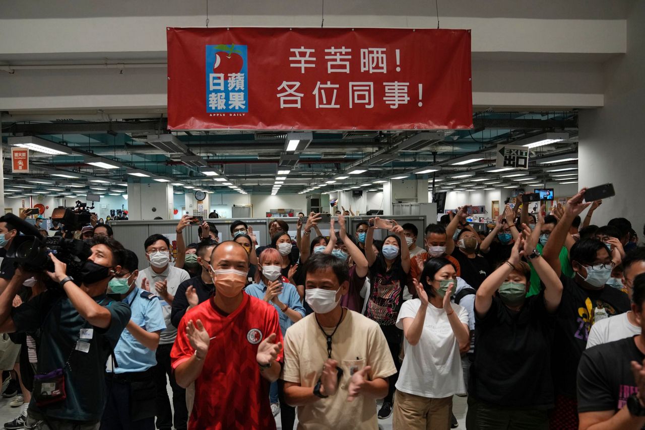 Last Apple Daily newspaper edition sold out across Hong Kong