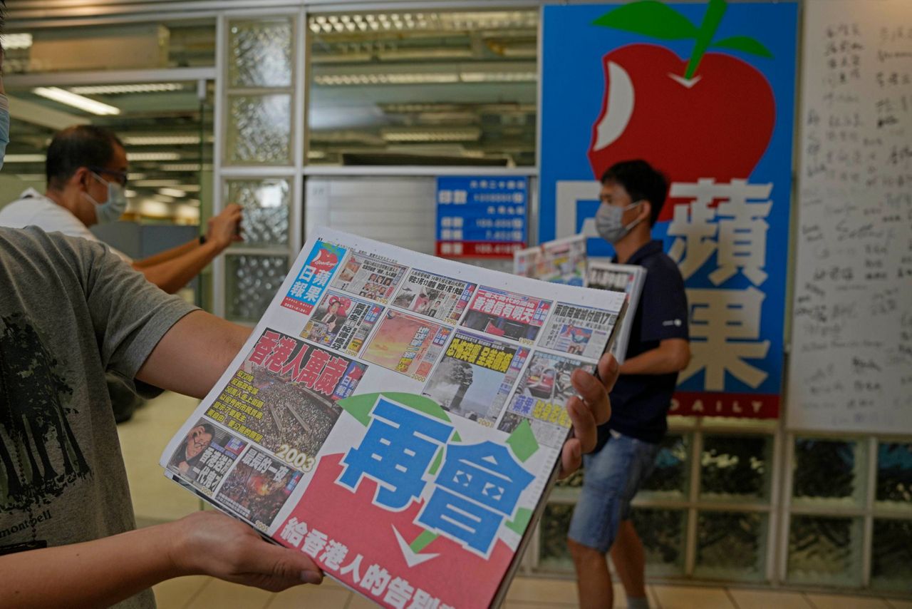 Last Apple Daily newspaper edition sold out across Hong Kong