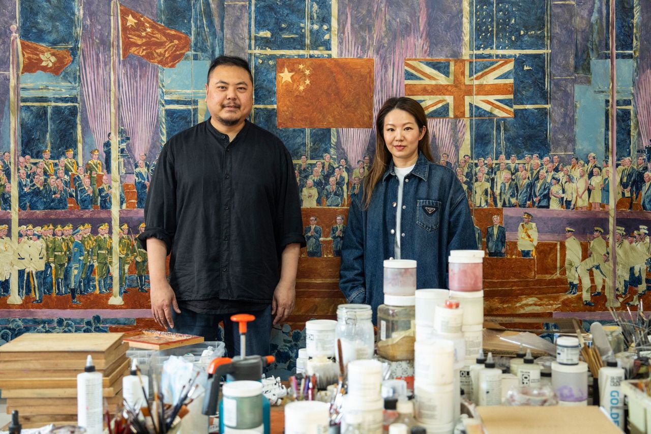 Hong Kong painter draws inspiration from city's recent history in works ...