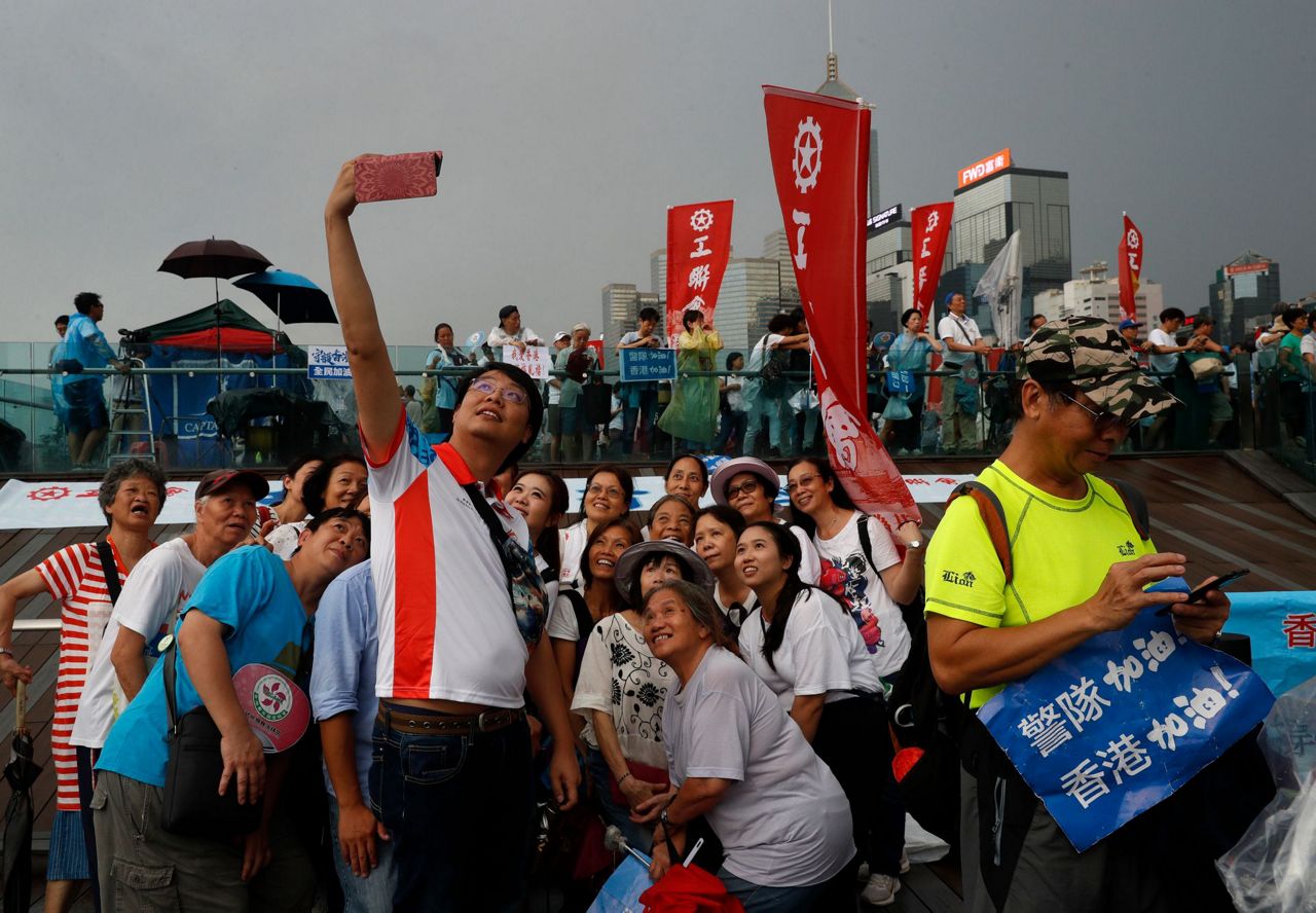 Hong Kong police seize explosives ahead of weekend protests