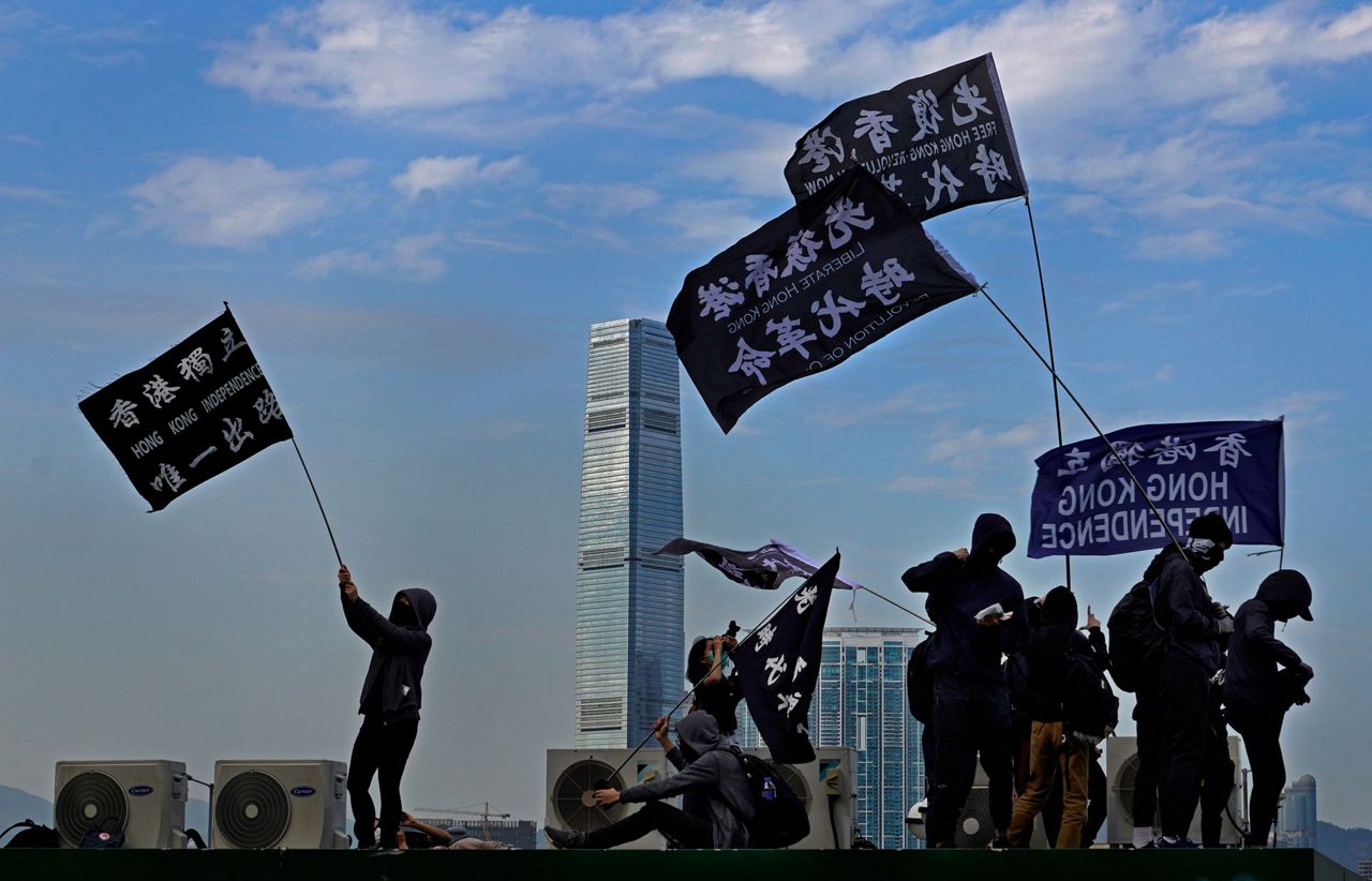 Hong Kong rally seeks international support for movement