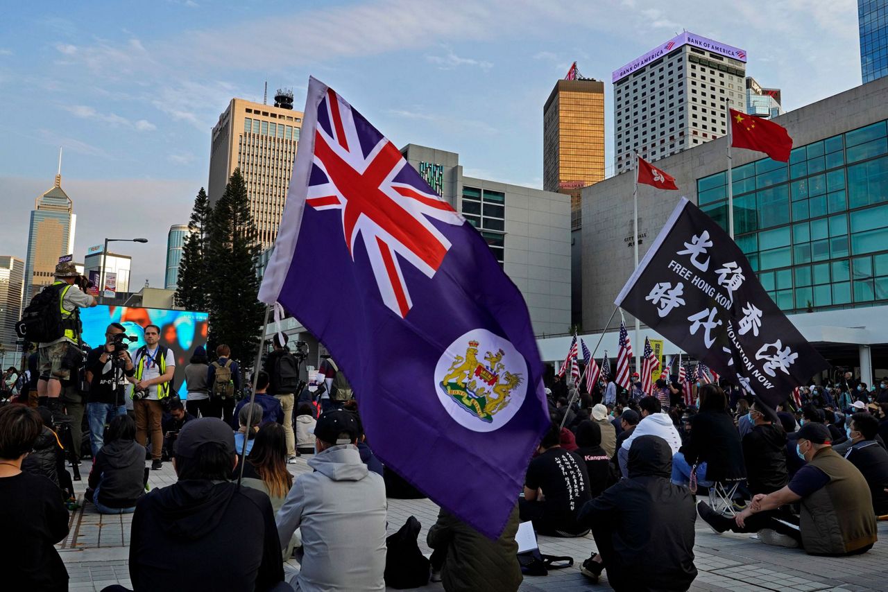 Hong Kong rally seeks international support for movement