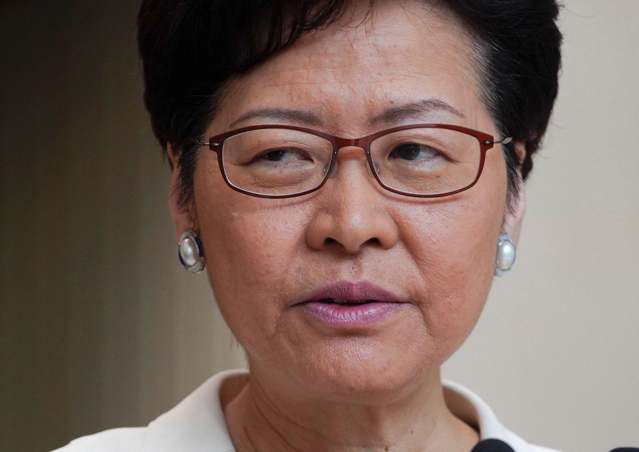 Lam says PR firms declined to help restore Hong Kong image