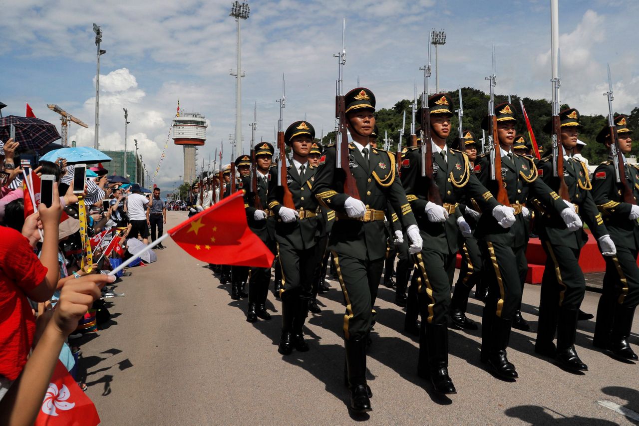 Chinese army releases promo video for Hong Kong troops